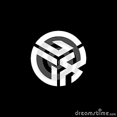 GDX Letter Logo Design On Black Background. GDX Creative Initials ...