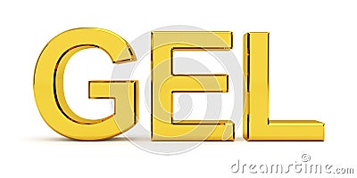 GEL Georgian Lari Currency Code Stock Image | CartoonDealer.com #246672439