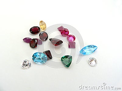 Gemstones Royalty Free Stock Images - Image: 139899