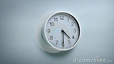 4.30 clock on wall stock video. Video of living, moving - 117792209