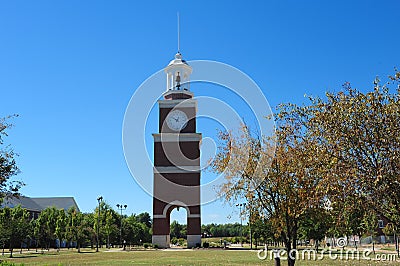 College Clock Tower Stock Image | CartoonDealer.com #59809717