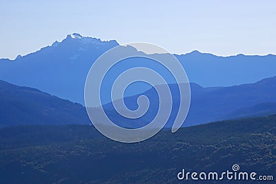 Generic Mountain Scenic Landscape Background Royalty-Free Stock ...
