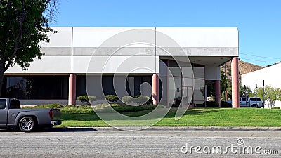 Generic Office Building Exterior during the Day Stock Video - Video of ...