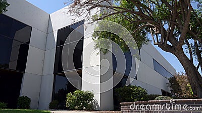 Generic Office Building Front during the Day Stock Footage - Video of ...