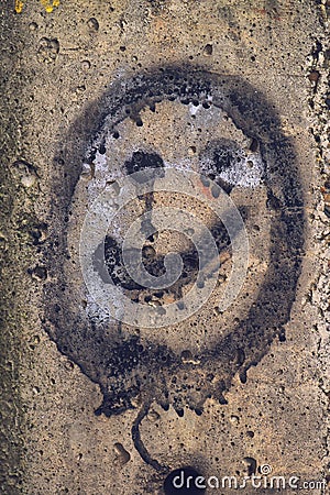 Generic Smiley Face Emoticon Graffiti Royalty-Free Stock Photography ...