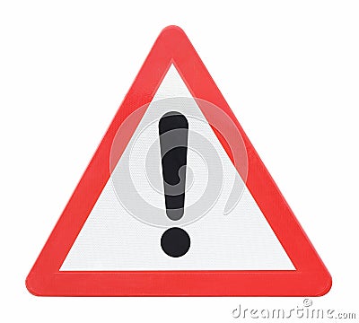 Generic Warning Stock Photo - Image: 20896820