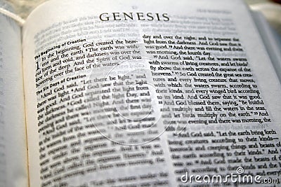 Genesis 1 Bible Verse Stock Images - Image: 7577874