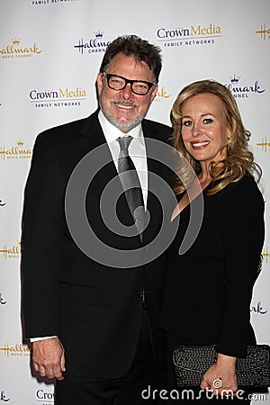Genie Francis, Jonathan Frakes Editorial Photography - Image: 23107742