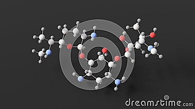 Gentamicin Molecule, Molecular Structure, Cidomycin, Ball And Stick 3d ...