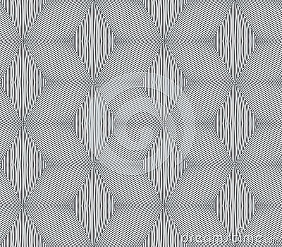 Geometric Art Deco Modern Futuristic Pattern Cartoon Vector ...