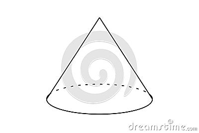 Geometric Figures Triangular Pyramid Outline Icon. Piramid Infographic ...