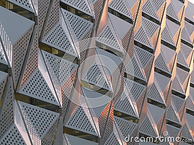 Geometric Metal Cladding Royalty-Free Stock Image | CartoonDealer.com ...