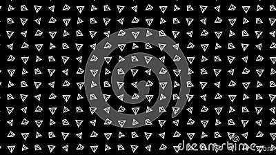 Geometric Pyramid Pattern. Pyramid Dancing. Business Symbol Loop ...