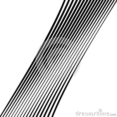 Geometric Waving, Wavy Parallel Lines. Ripple, Twisted Lines Pattern ...