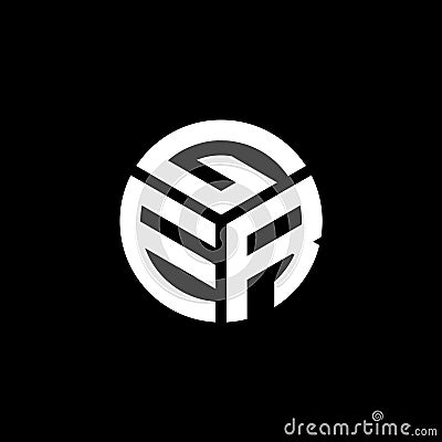 GER Letter Logo Design On Black Background. GER Creative Initials ...