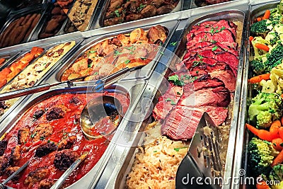 German Buffet Dinner Stock Photo - Image: 43261633