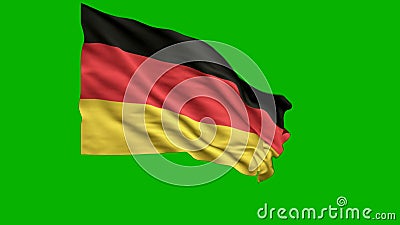 German Flag Animation stock footage. Video of greenbox - 158609312
