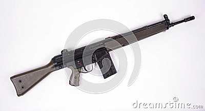 German G3 Assault Rifle. Royalty Free Stock Photography - Image: 21511117