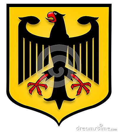 German Shield Royalty Free Stock Photos - Image: 37270278