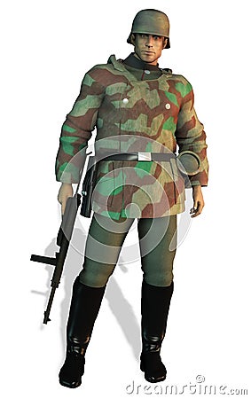 German Soldier WWII Stock Photography | CartoonDealer.com #8796680