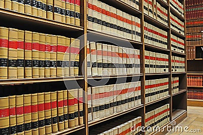 Gesetz-Bibliothek - Alte Gesetzbücher Lizenzfreie Stockbilder - Bild ...