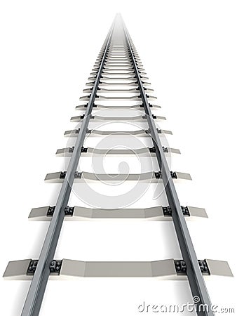 Getrenntes Gleis Lizenzfreie Stockfotos - Bild: 16811568