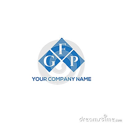 GFP Letter Logo Design On WHITE Background. GFP Creative Initials ...