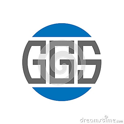 GGS Letter Logo Design On White Background. GGS Creative Initials ...