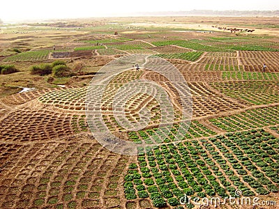 Ghana Fields - African Rural Landscape Royalty-Free Stock Photo ...