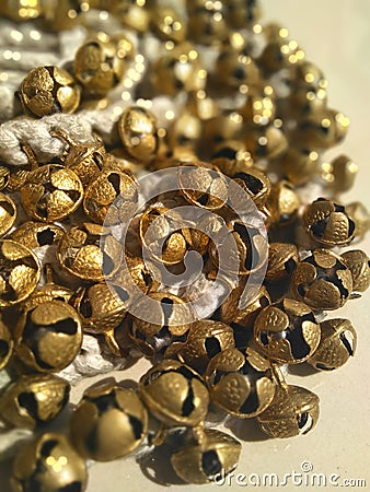 Ghungroo For Indian Classical Dance. Royalty-Free Stock Photography ...