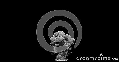 Giant real nuke explosion stock video. Video of fireball - 148445983