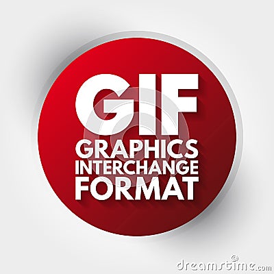 GIF - Graphics Interchange Format Acronym, Concept Background Royalty ...
