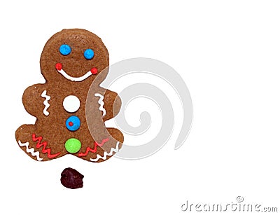 Gingerbread Man Pooped. Stock Photo | CartoonDealer.com #49233636