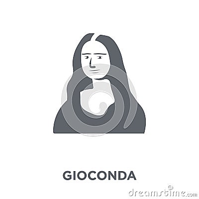 Gioconda Icon From Museum Collection. Vector Illustration | CartoonDealer.com #130330442