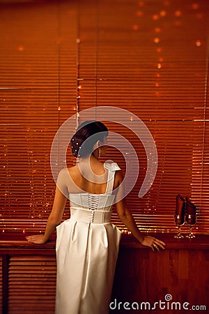 Girl By The Backside Stock Images - Image: 17407564