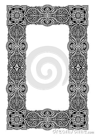Glamour Frame Vector | CartoonDealer.com #5895717
