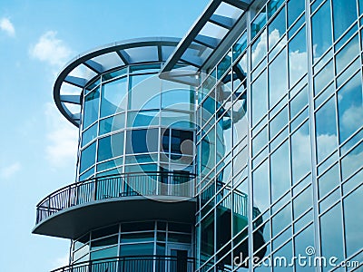 Glass Building Stock Image - Image: 5711131