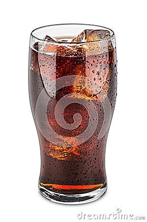 Glass Of Cola Stock Photo - Image: 44120486