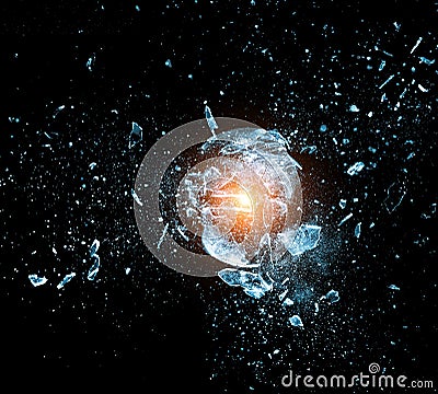 Glass Explosion Stock Photo - Image: 50930454