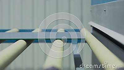 Glass tempering process stock video. Video of creation - 278240563