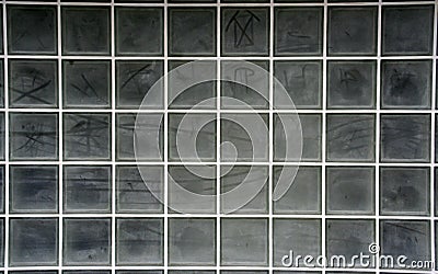 Glass Grid Wall Stock Images - Image: 698184