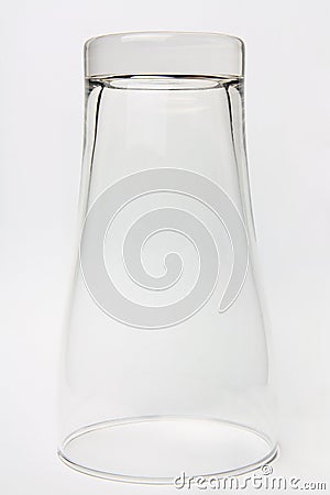 Glass Upside Down Royalty Free Stock Images - Image: 16827339