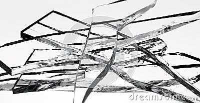 Glasscherven Royalty-vrije Stock Afbeelding - Afbeelding: 35385026