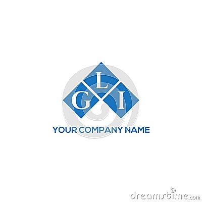 GLI Letter Logo Design On WHITE Background. GLI Creative Initials ...