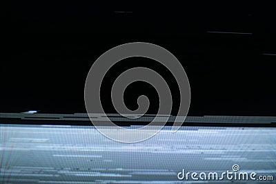Glitch TV Screen. Original Analog Error On TV Screen Royalty-Free Stock ...