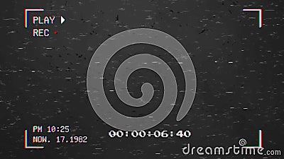 Glitch Effect Camera Concept Stock Video - Video of noisy, oldschool ...