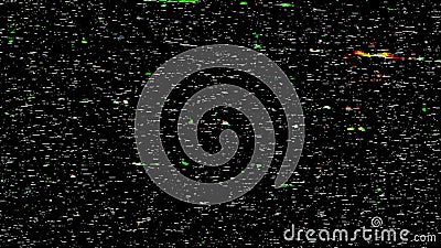 Glitch Effect. TV Screen with Glitches and Damage. Ideal for Overlay ...