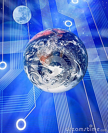 Global Computer Technology Royalty Free Stock Images - Image: 13335899