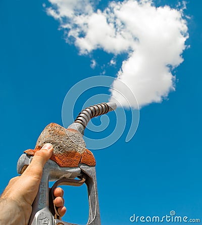 Global Warming Pollution From Gasoline Royalty Free Stock Images ...