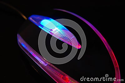 Glow In The Dark Mouse Stock Photo - Image: 484580